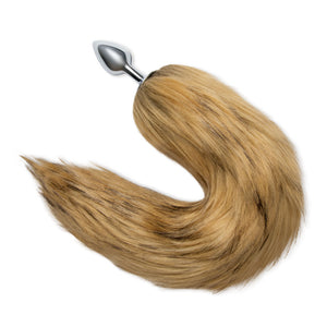 WhipSmart Furry Tales 14 Inch Brown Fox Tail, WhipSmart