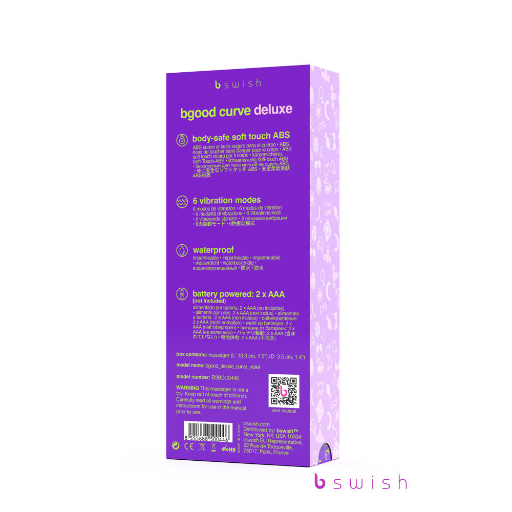 Bgood Curve Deluxe - Violet, Bswish